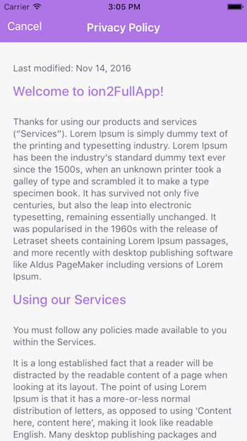 Ion2FullApp - Full Ionic Template for Ionic 3+ by IonicThemes | CodeCanyon